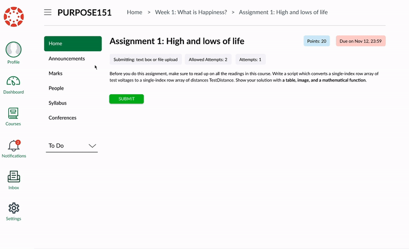 Sharmaine Gaw - Redesigning Canvas, an e-learning platform